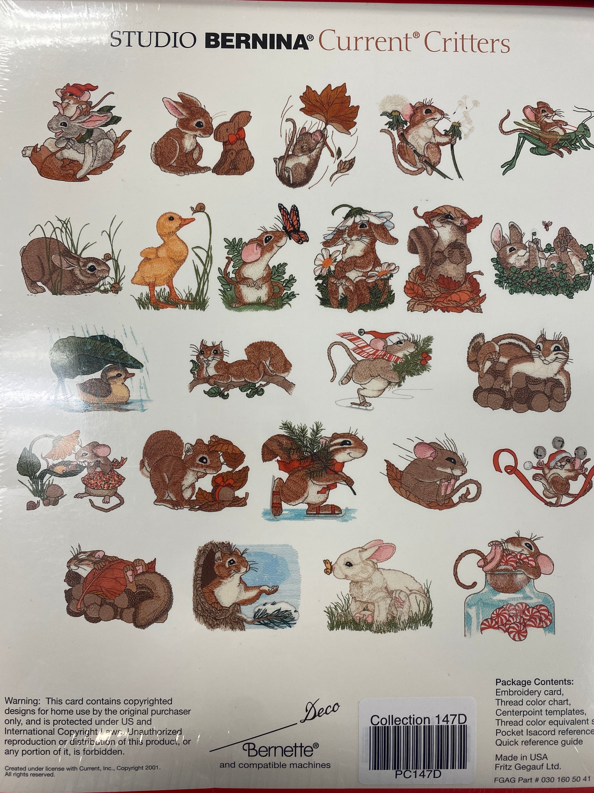 Studio Bernina- Embroidery Cards – Leabu Sewing Center