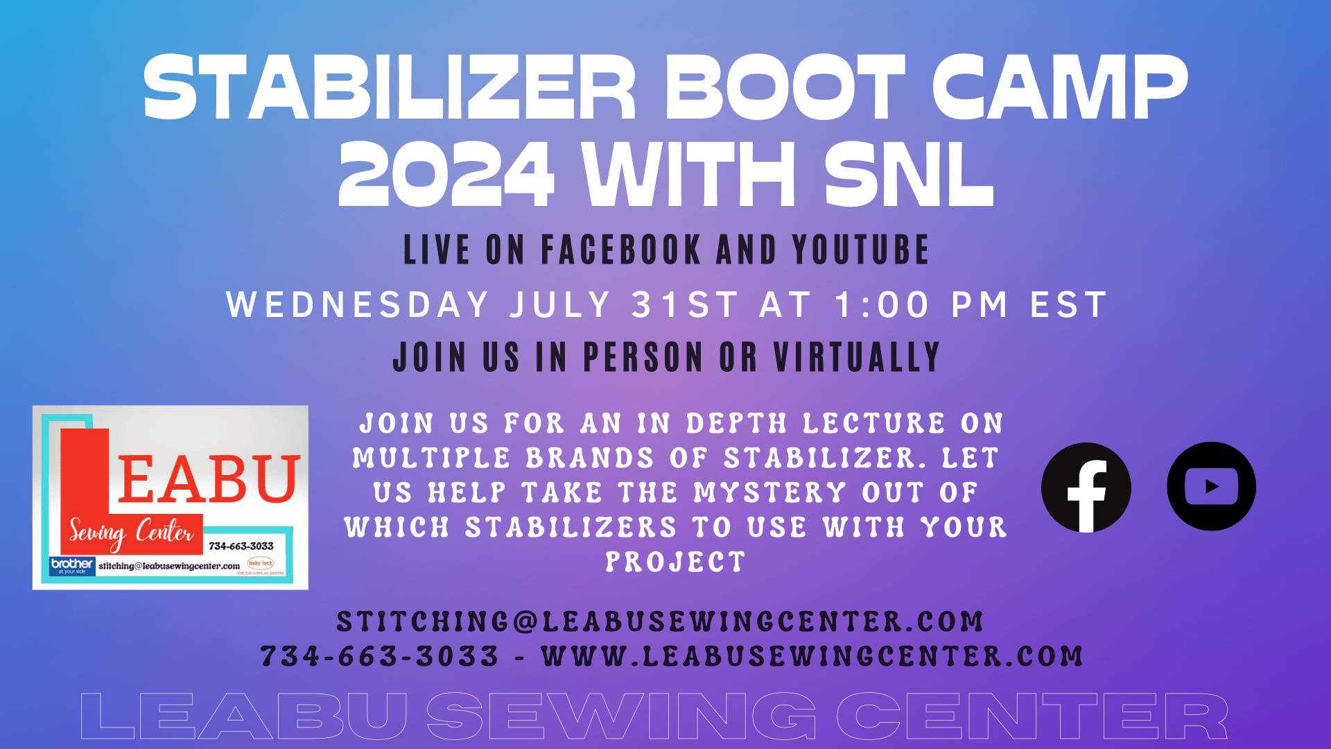 Buy your Brother, Babylock, embroidery, fabric and Kimberbell items ...