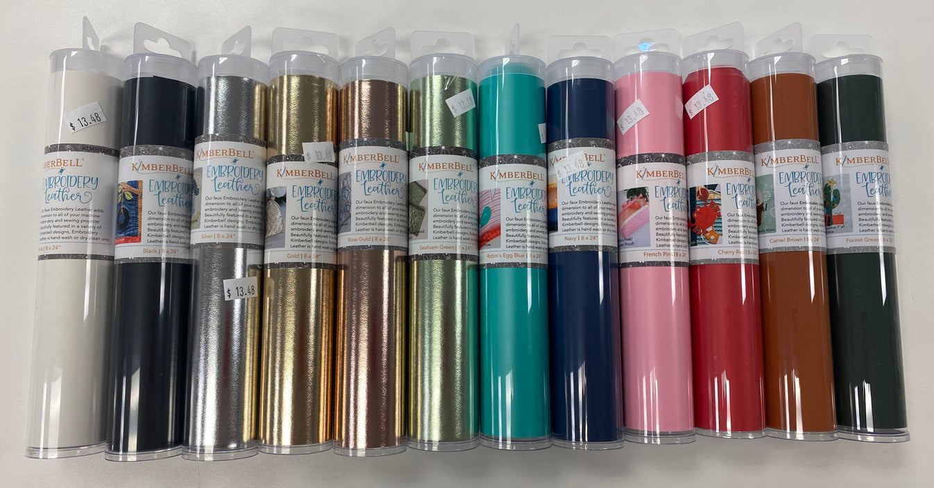 Kimberbell Embroidery Leather – Leabu Sewing Center