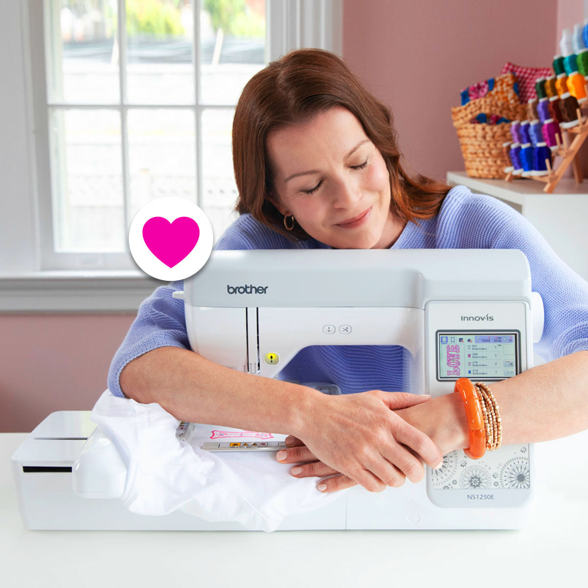 Brother 1250E Embroidery Only Machine – Leabu Sewing Center